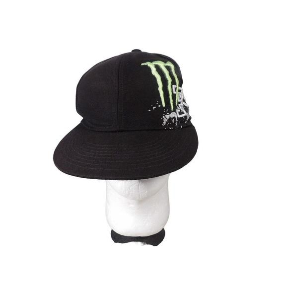 Monster Energy | Accessories | Monster Energy Mens Black White Fox Ride ...